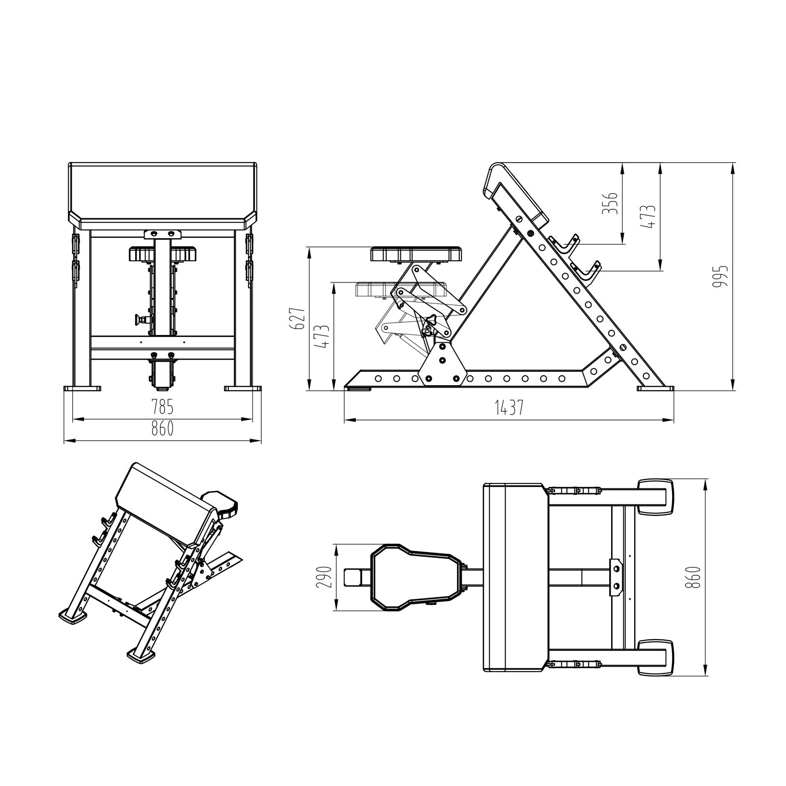 Primal Pro Series Seated Preacher Curl – StrengthX