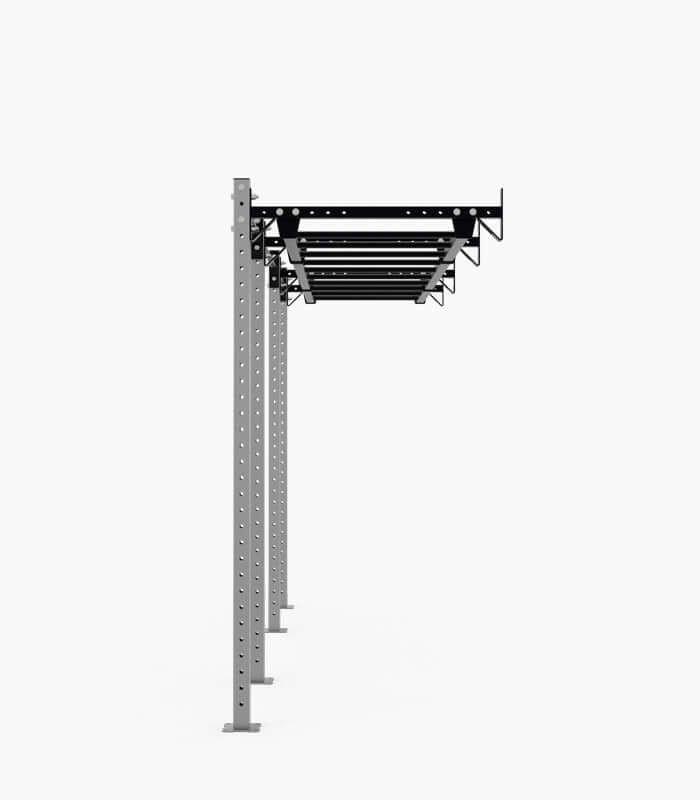 Exigo X70 2 Bay Monkey Bar Wall Rig – StrengthX